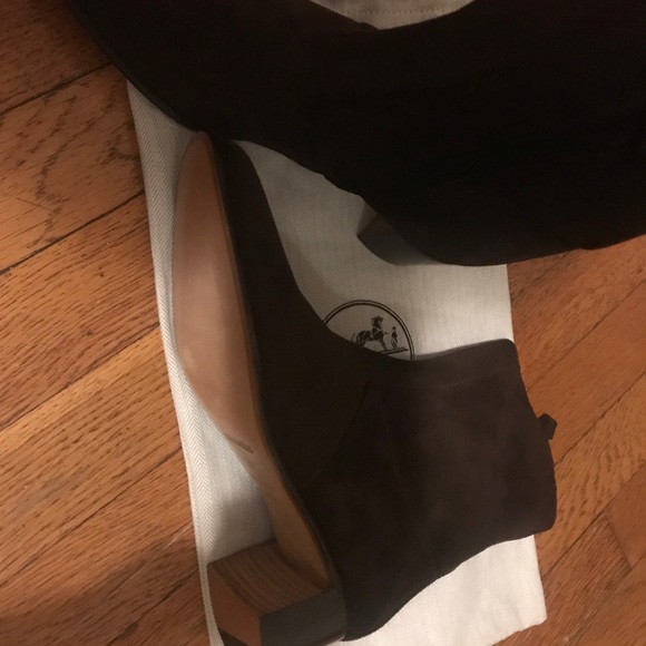 Hermes | Shoes | Authentic Hermes Semelle Cuir Ladies Boot | Poshmark